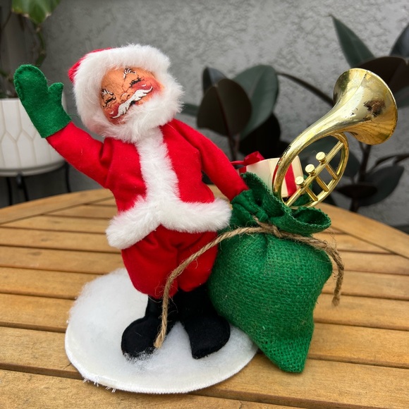 Annalee | Holiday | Vintage 987 Annalee Santa Claus With Toy Bag 95 ...